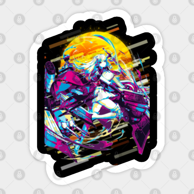Azur Lane Revenge Azur Lane Sticker Teepublic